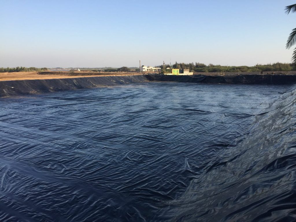 Chemical Resistance Geomembrane Liner for Ash Storage Pond