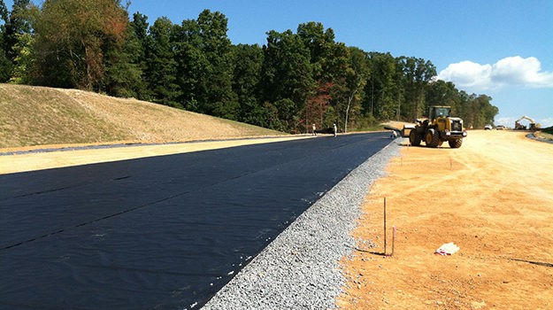 HDPE Liner for Roads, Bridges and Building Construction